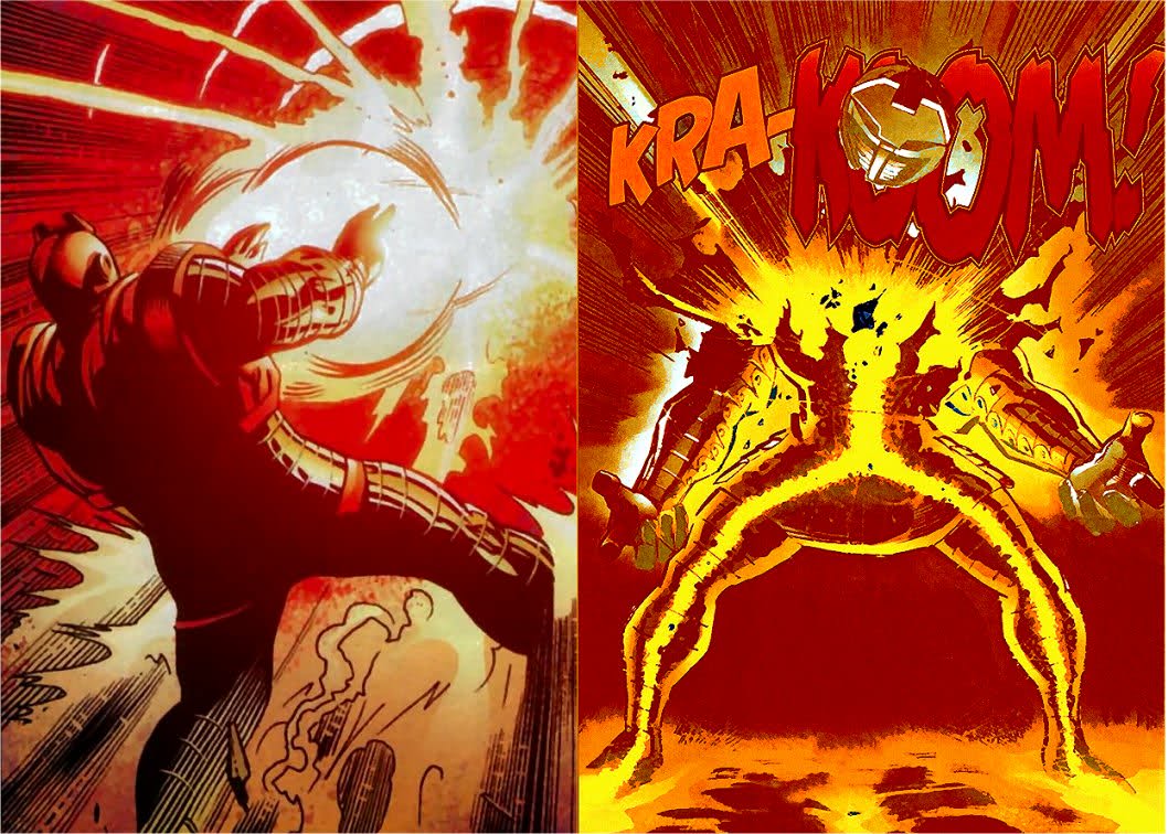 Iron Man in Celestial Armor VS Rune King Thor in Destroyer Armor ...