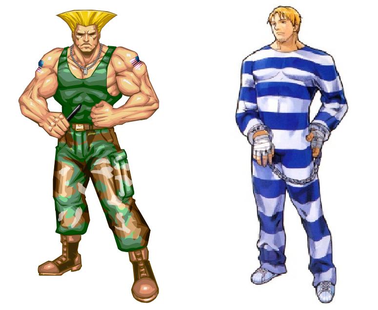 Terry Bogard, Blue Mary VS Guile, Cody - Battles - Comic Vine