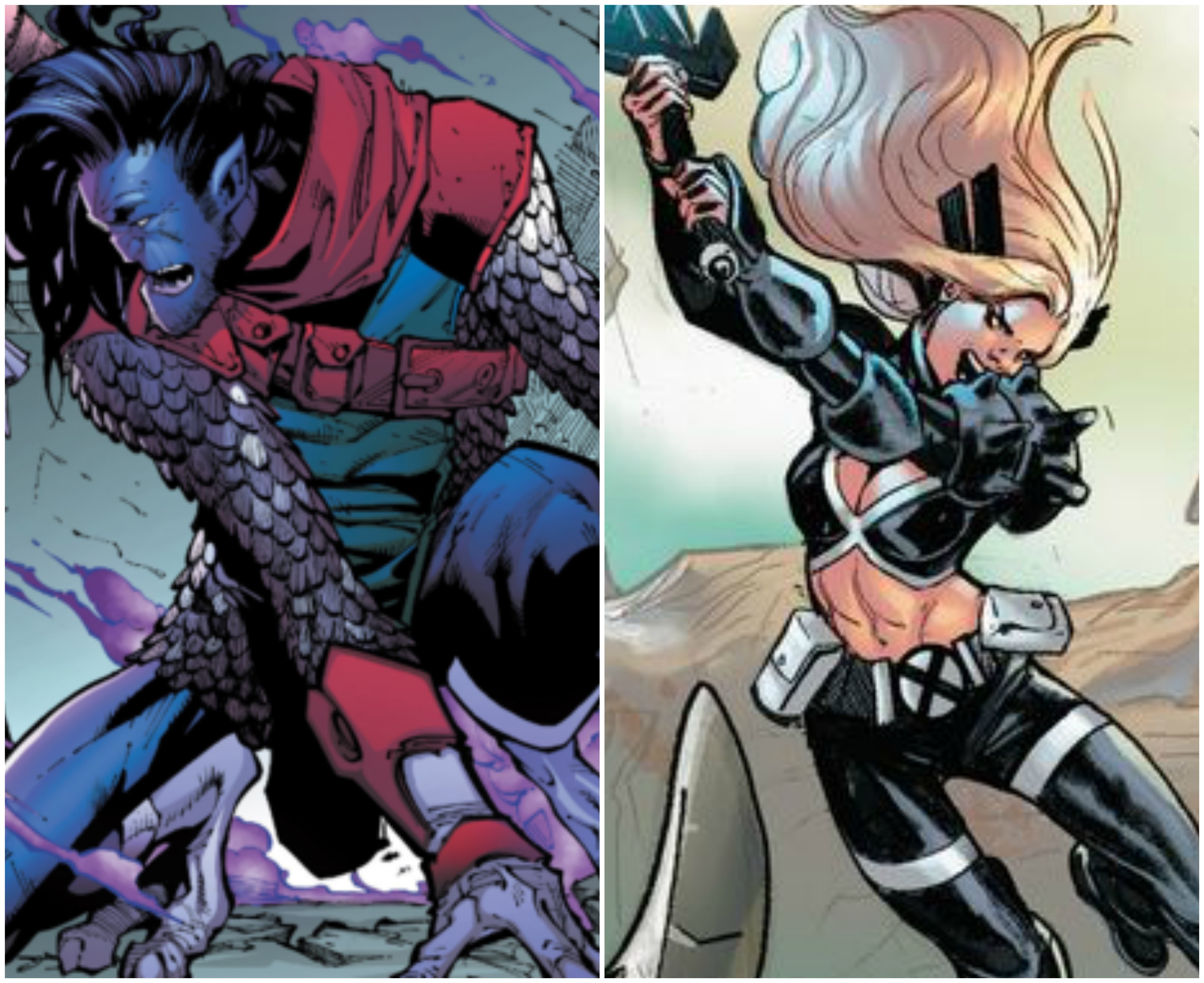 Nightcrawler and Magik vs Red Devil and Raven - Battles - Comic Vine