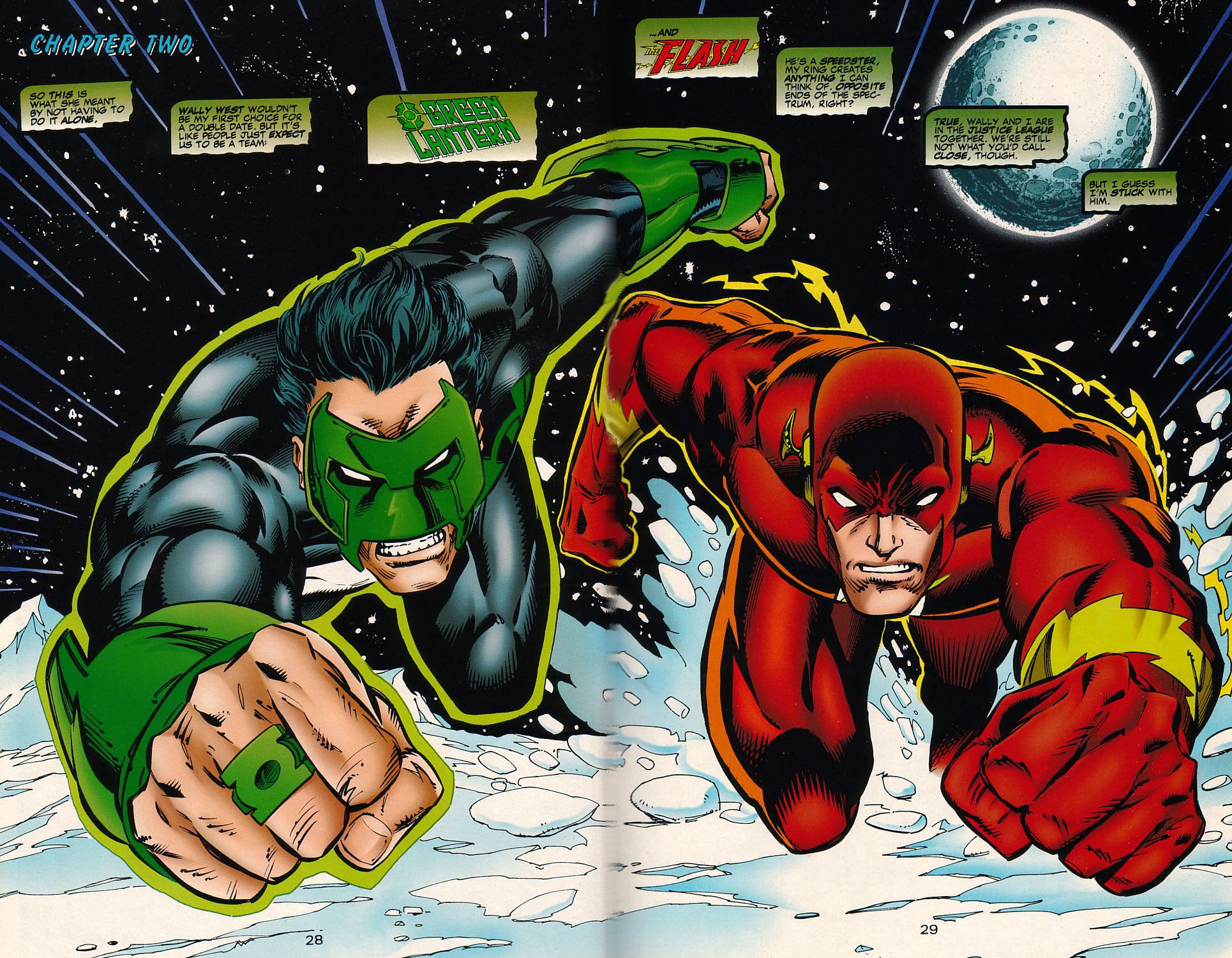 Green Lantern and Flash vs. Green Lantern and Flash vs. Green Lantern ...