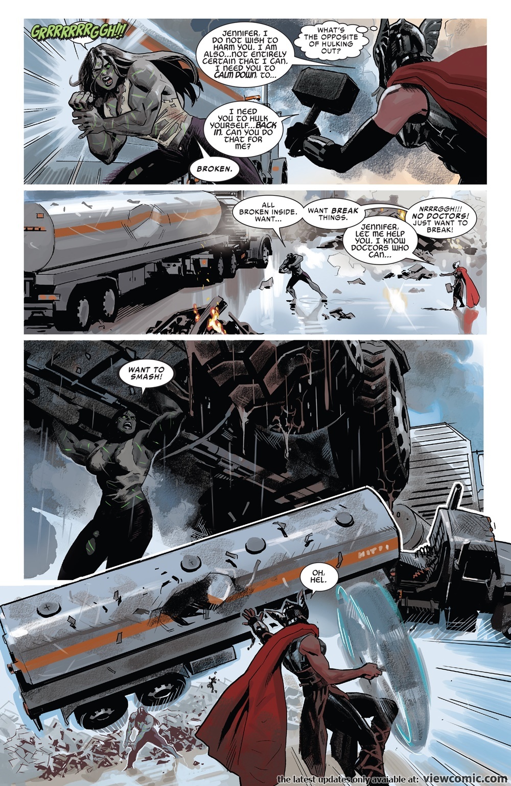 Indestructible Hulk vs She-Thor - Battles - Comic Vine