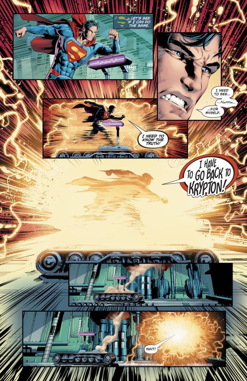 How is Superman able to use the cosmic treadmill?(Action Comics 992 ...