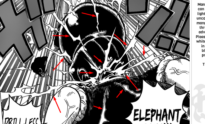 One Piece Luffy Elephant Gun
