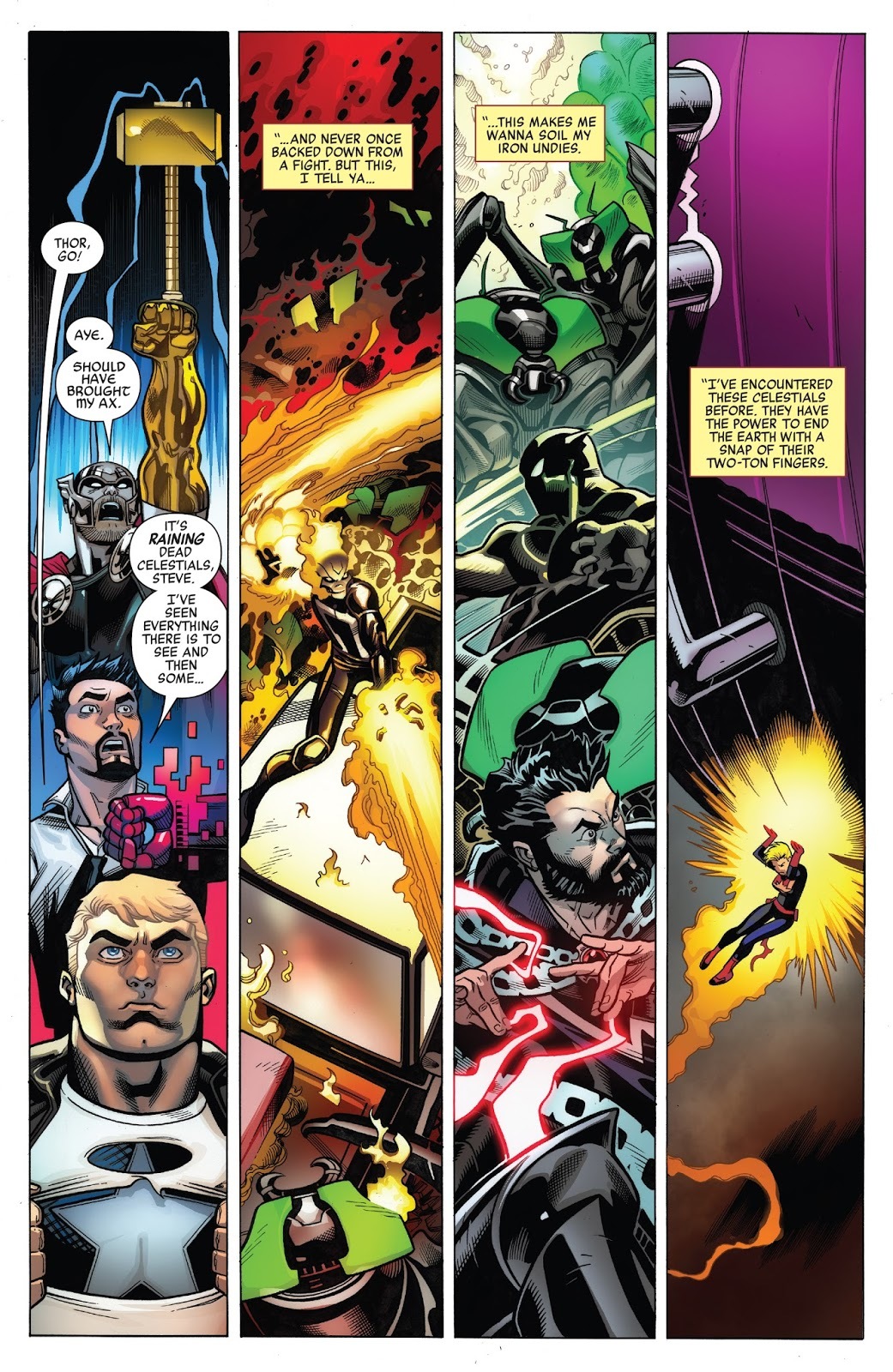 The Eternity Watch Vs. The Final Host of Celestials - Battles - Comic Vine