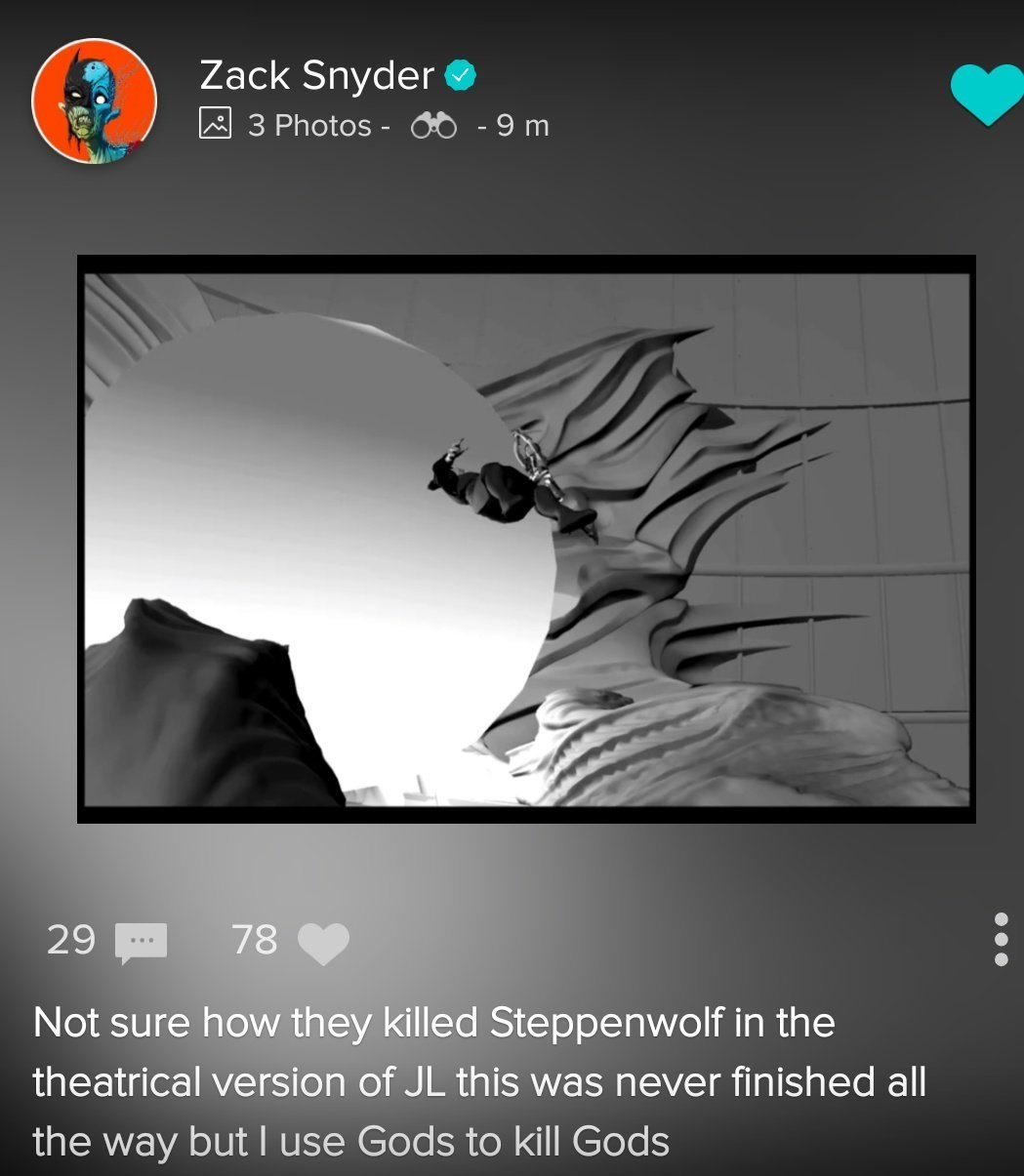 Zack Snyder reveals Wonder Woman killed Steppenwolf in his Justice ...