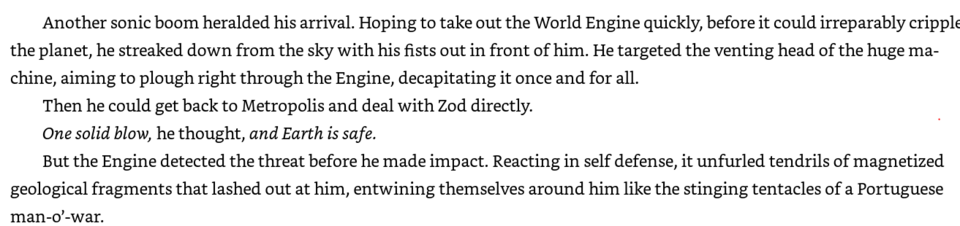 Reanalyzing MoS Superman's World Engine Feat - Gen. Discussion - Comic Vine