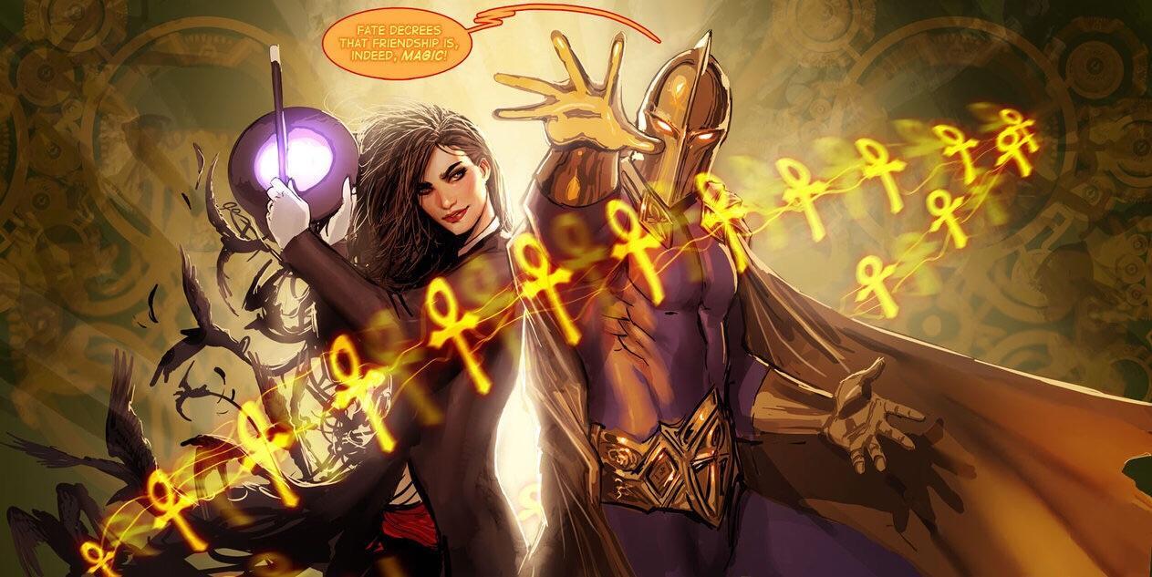 Zatanna and Doctor Fate Run The Doctor Strange's Villains Gauntlet ...