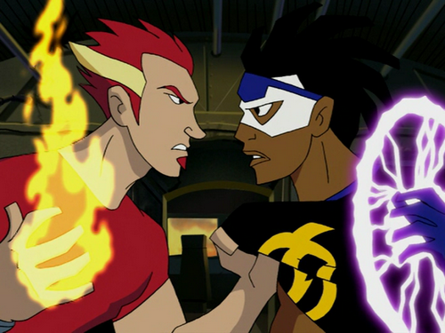 DCAU Static and Hotstreak vs Deku and Lord Explosion Murder - Battles ...