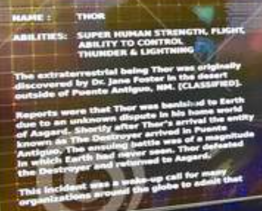 Fight between Thor and the Destroyer was on a magnitude never seen ...