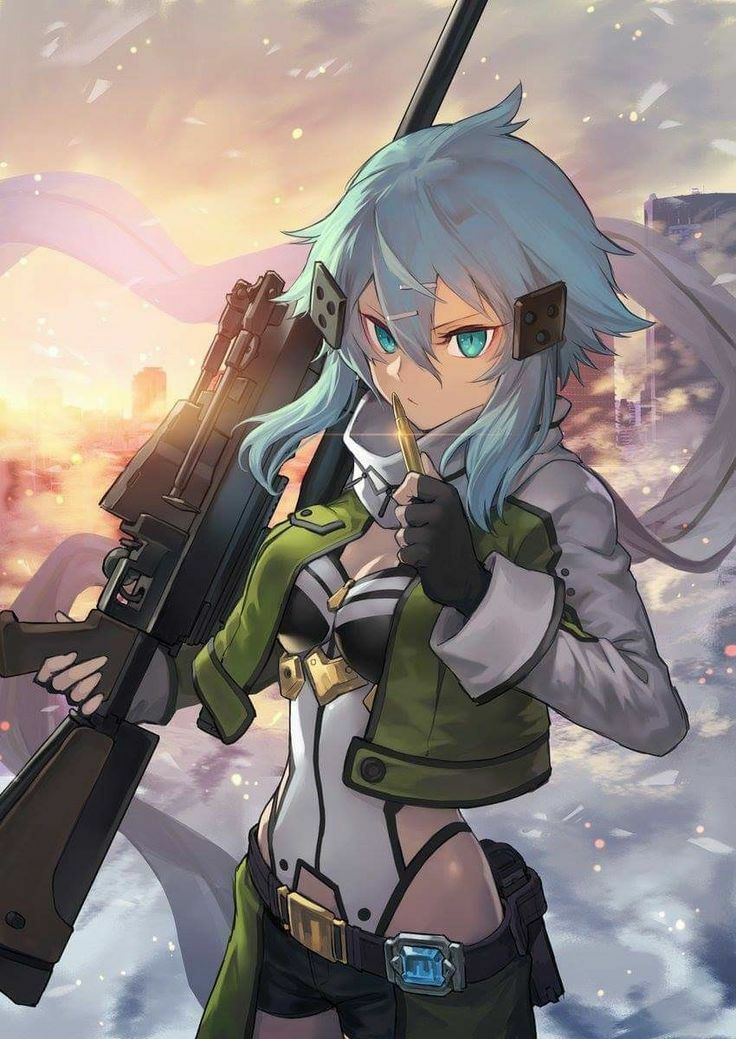 Anime Sniper tournament R7: Seras Victoria (Hellsing) vs Sinon (Sword ...