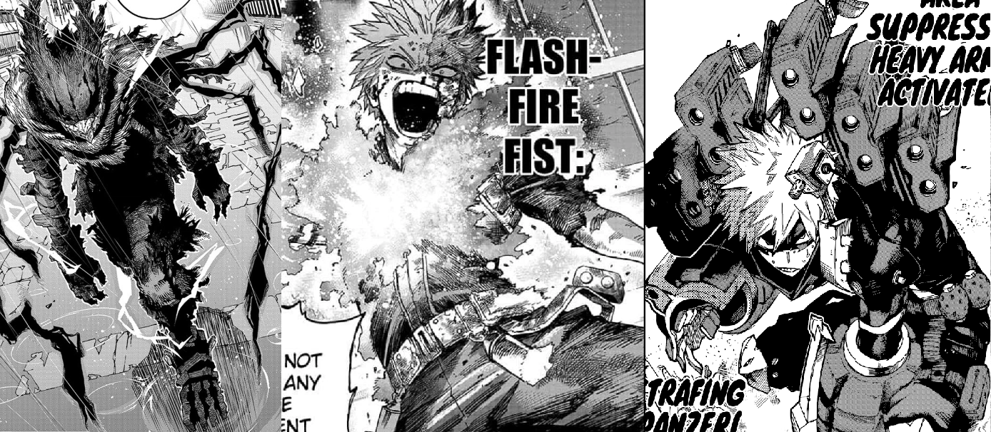 MHA Trio vs Ultimate Five - Battles - Comic Vine