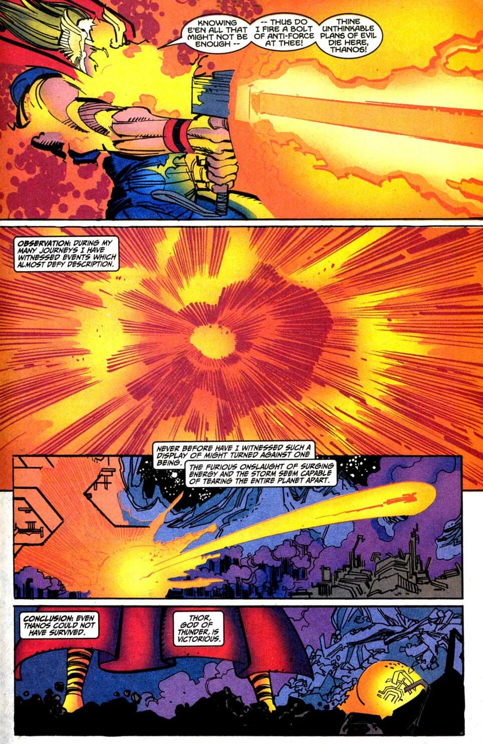 Can current Carol absorb a god-blast or anti-force blast from Base Thor ...