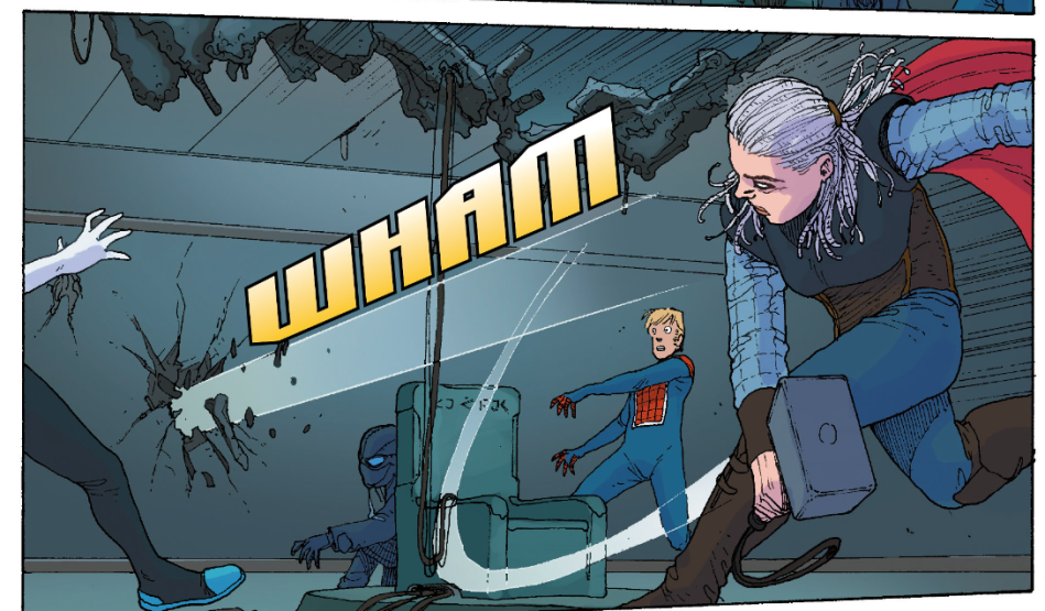 GoW Thor vs ITSV Spider-Gang - Battles - Comic Vine