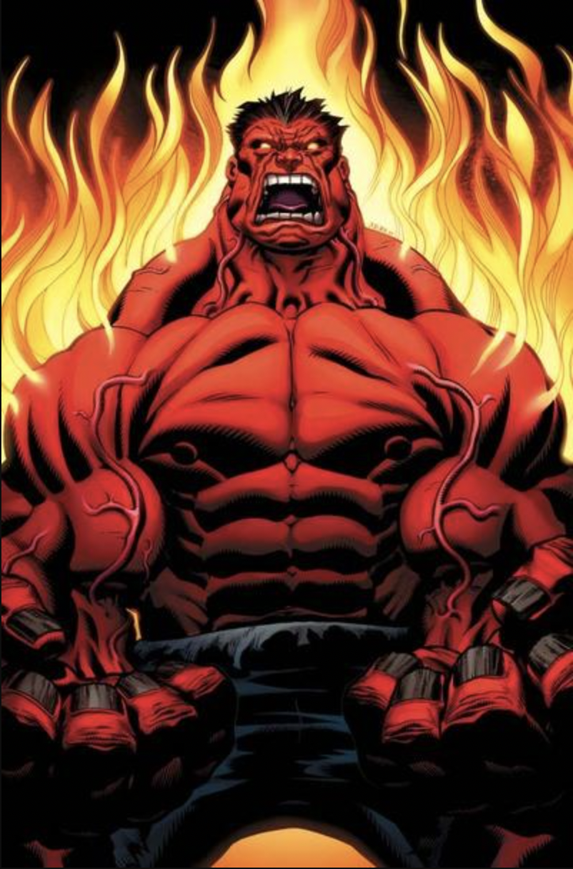 Red Hulk vs. Invisible Woman - Battles - Comic Vine
