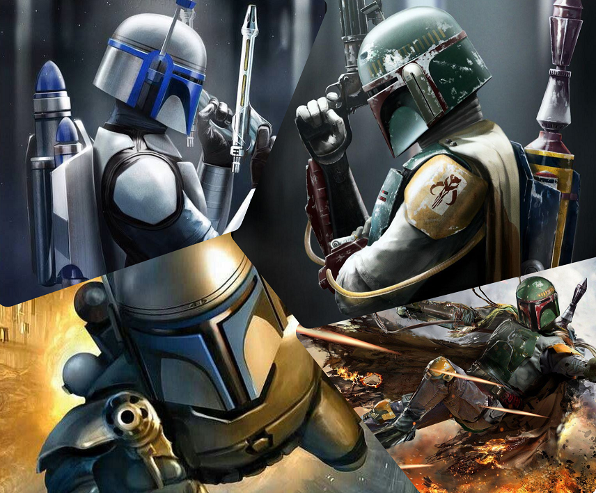 Jango Fett And Boba Fett Wallpaper