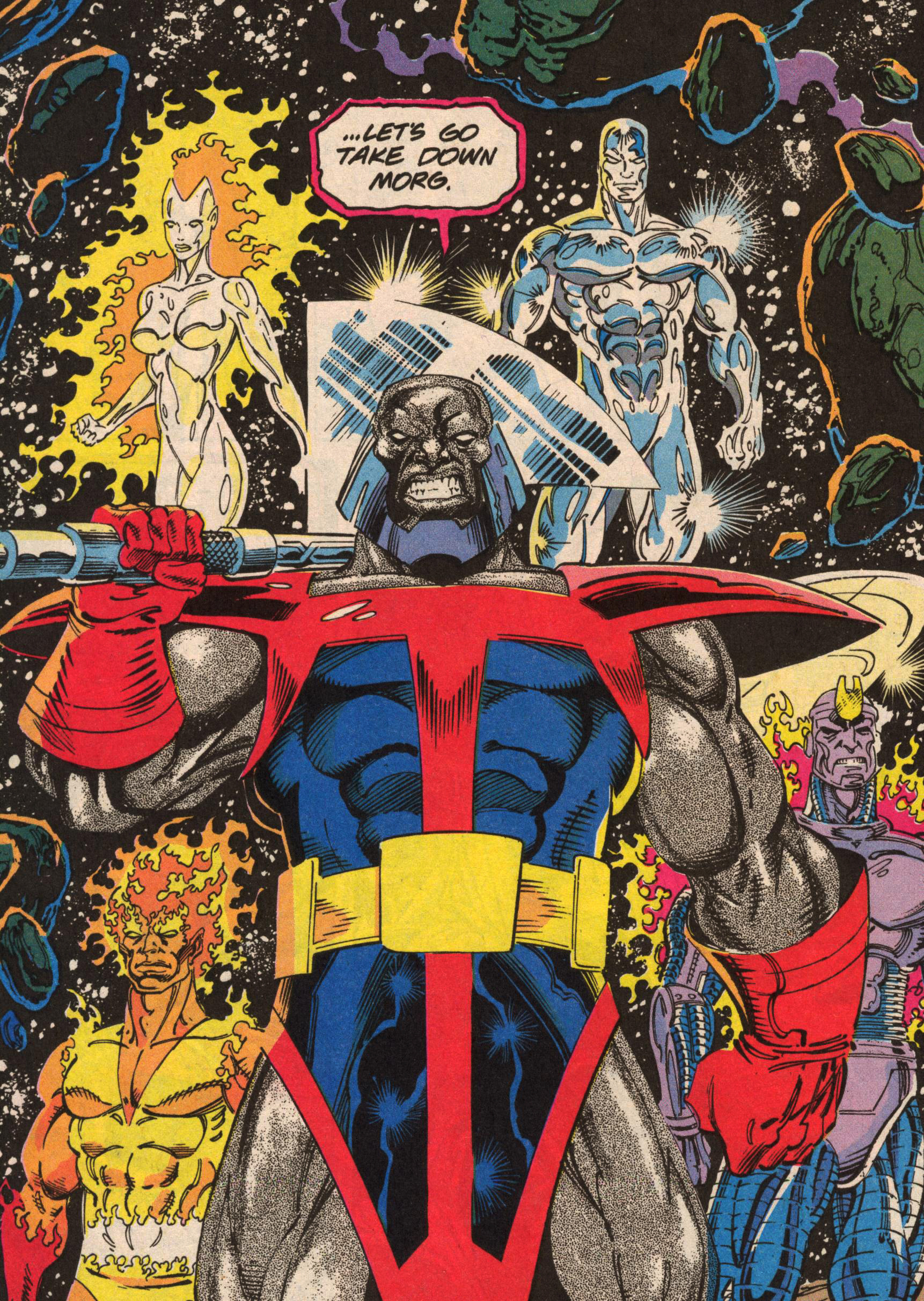 The One runs the Cosmic Gauntlet - Battles - Comic Vine