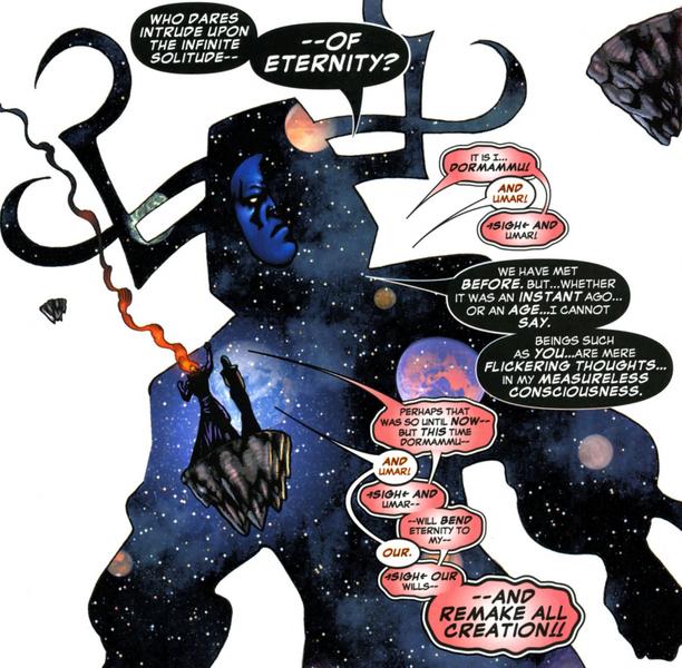 Dormammu vs Eternity - Battles - Comic Vine