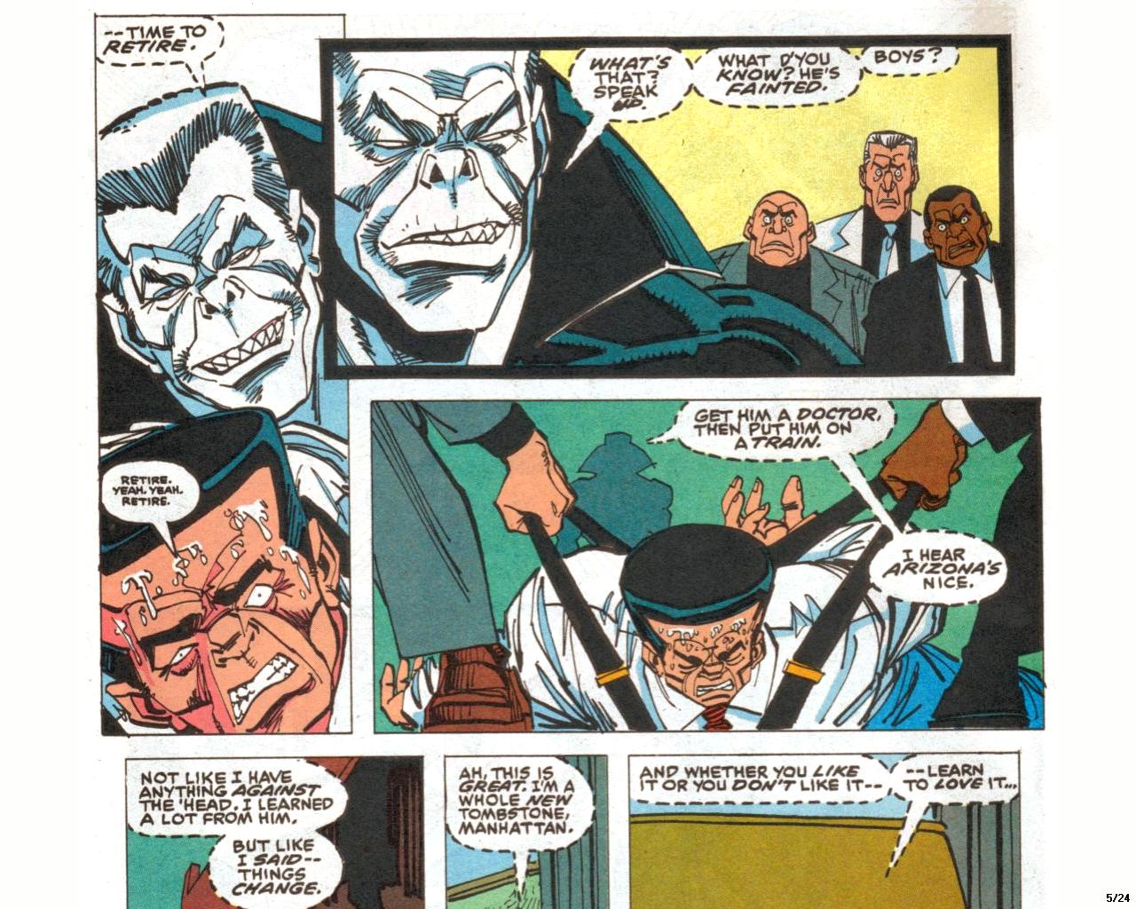 Tombstone vs Hammerhead - Battles - Comic Vine