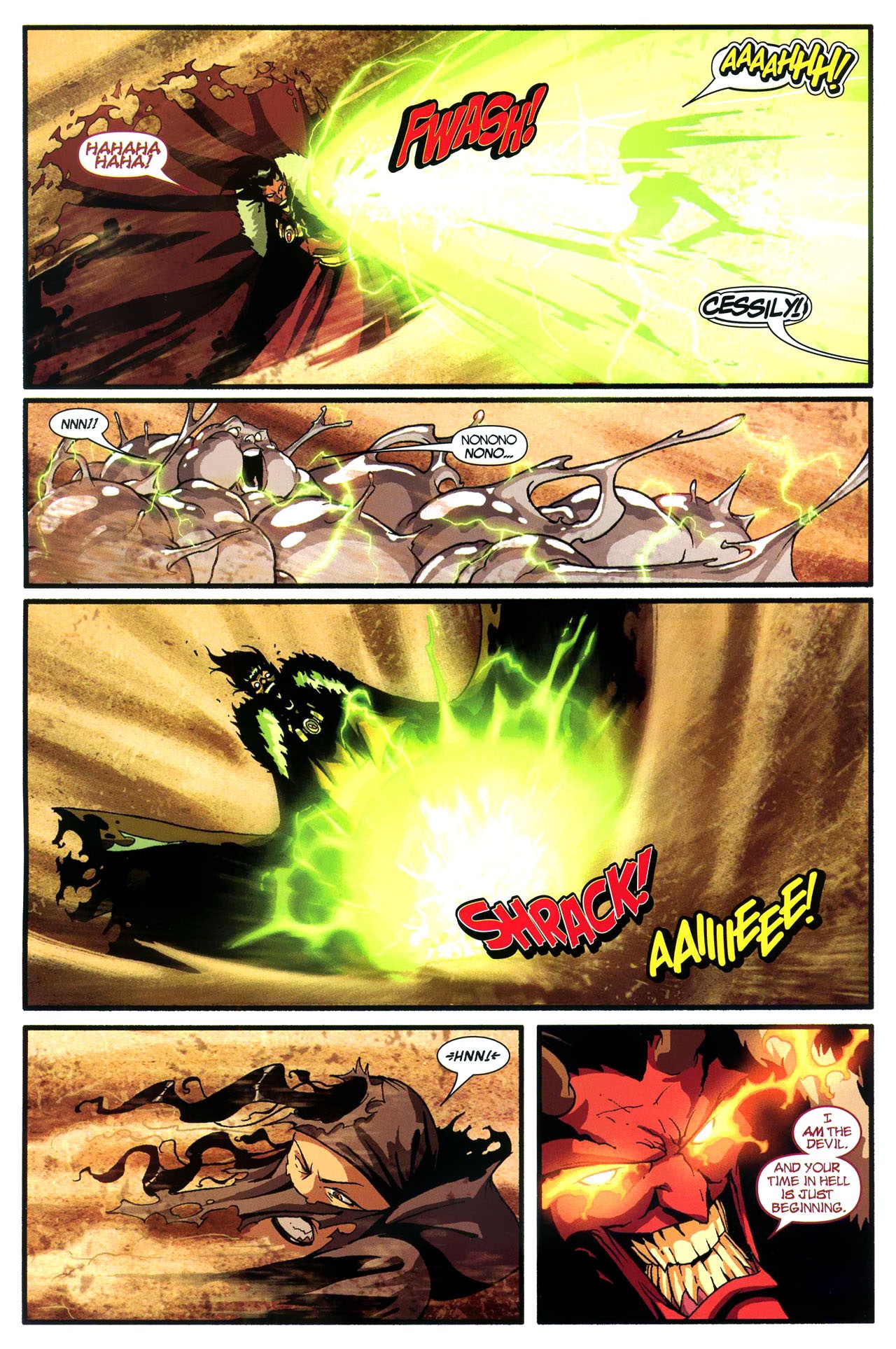 Raven, Shade, Zatanna vs Dust, Magik, Nightcrawler - Battles - Comic Vine