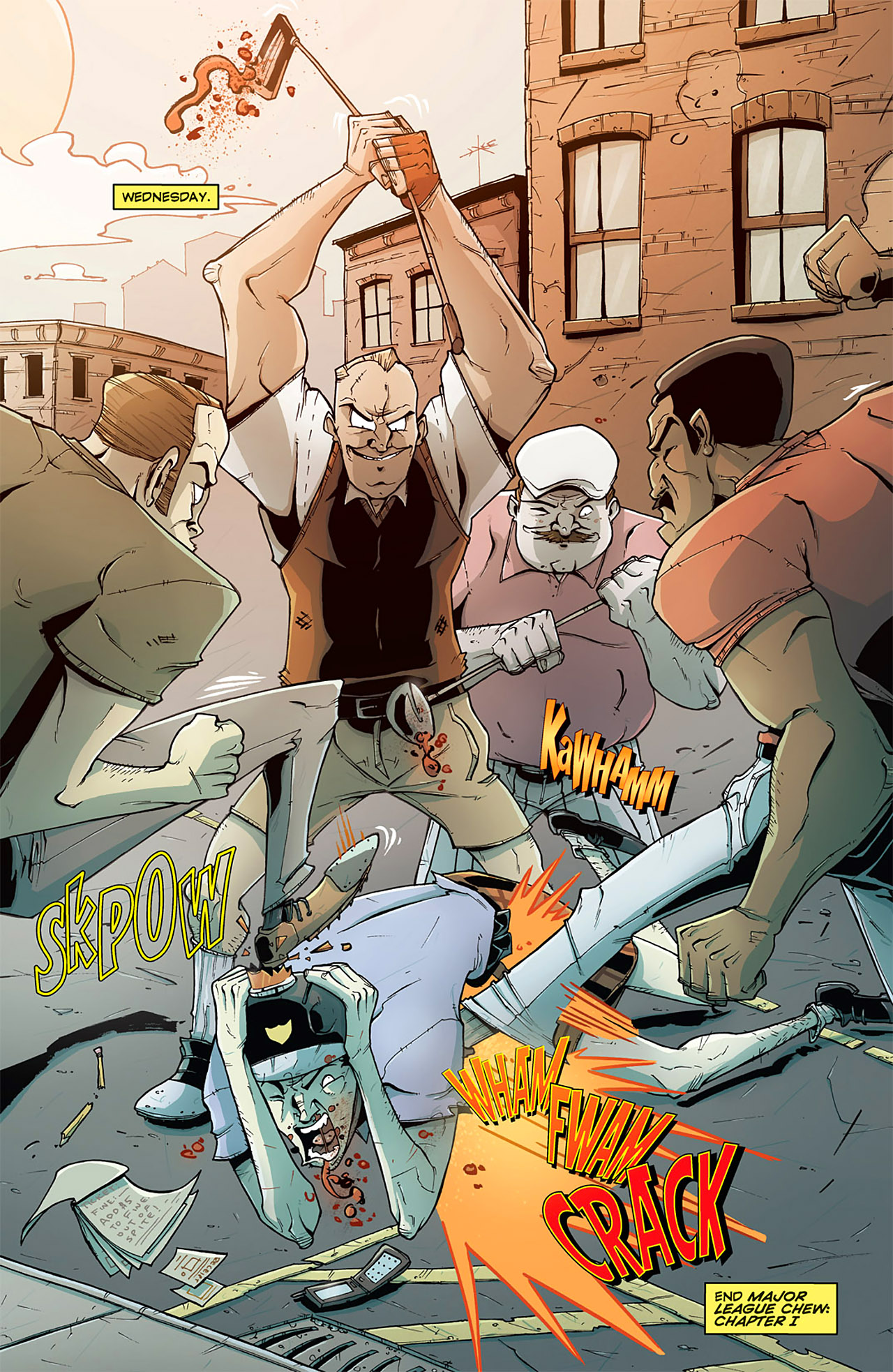 Chew #21 - Major League Chew, Part 1 of 5 (Issue)