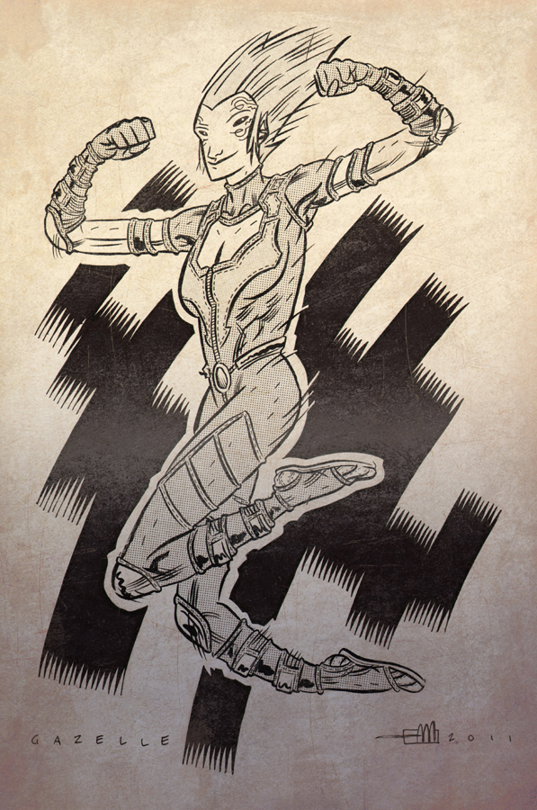 Gazelle (Character) - Comic Vine