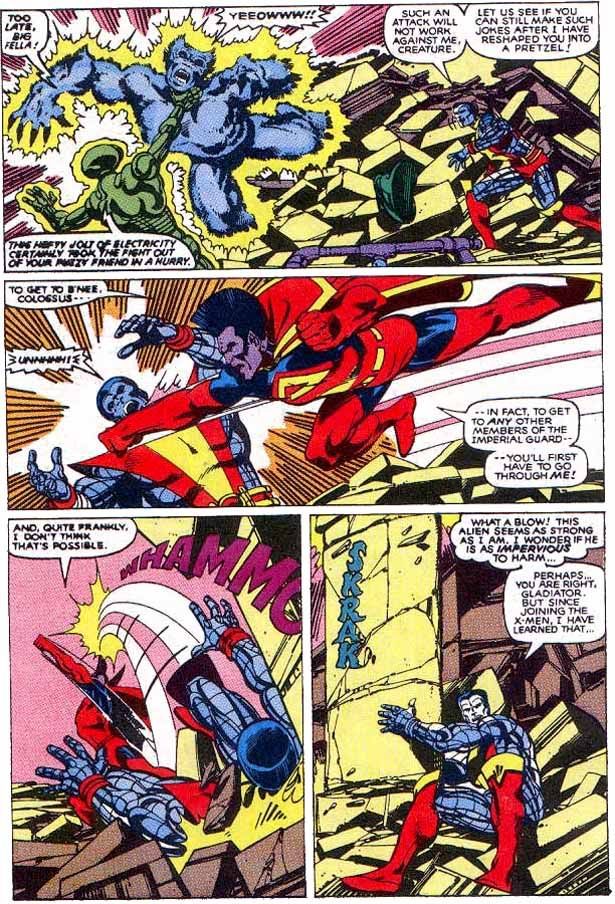 Gladiator vs Rulk, Wonder Man, Thing, Colossus and Namor - Battles ...