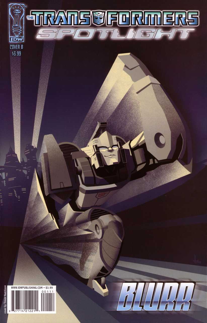 Transformers Spotlight: Blurr #1 (Issue)