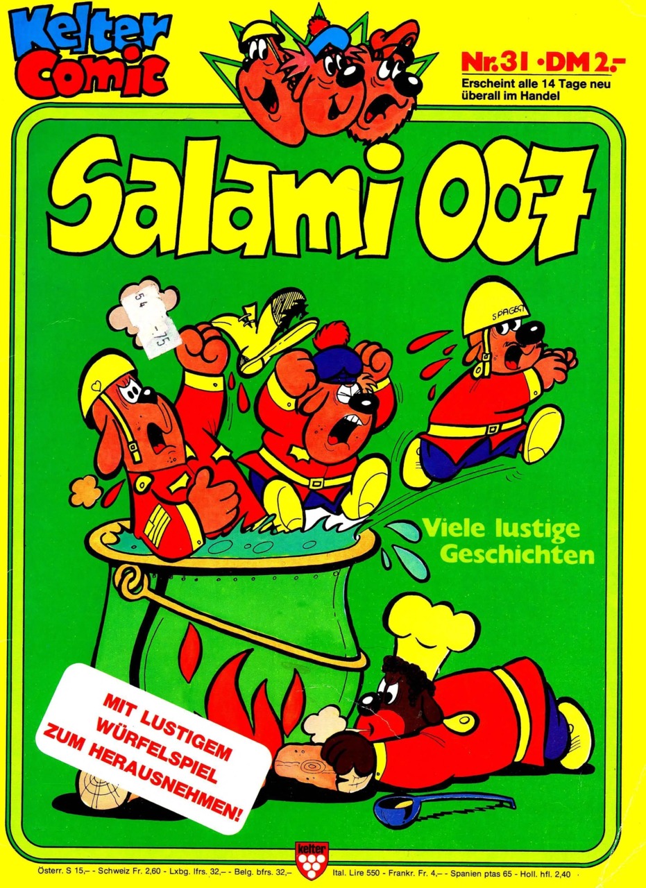 Kelter Comic #31 - Salami 007 (Issue)
