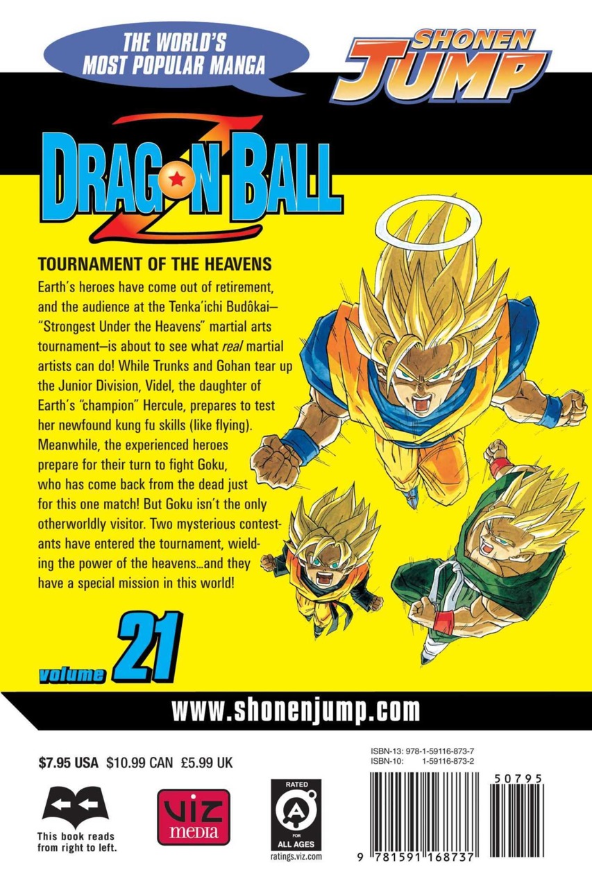 Dragon Ball Z #21 - Tournament of the Heavens (Issue)
