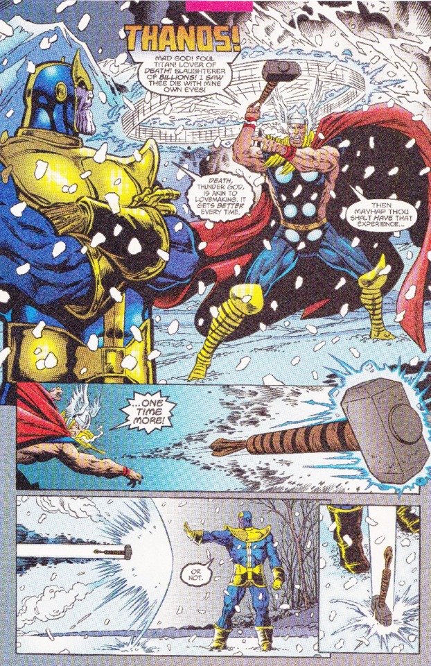 Odin/Thor/BRB vs DP Tyrant/Thanos - Battles - Comic Vine