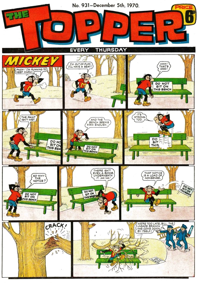 The Topper #931 (Issue)