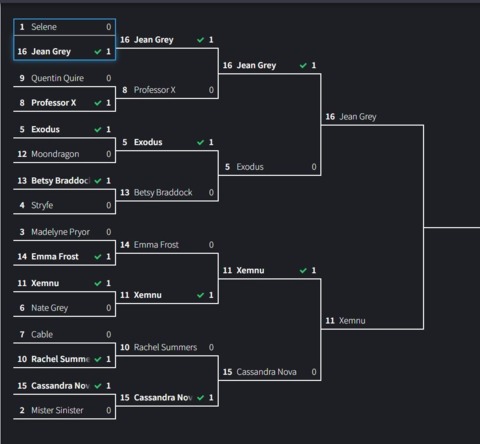 Jean Grey vs Xemnu - Marvel/X-Men Psionics Championships GRAND FINALE ...