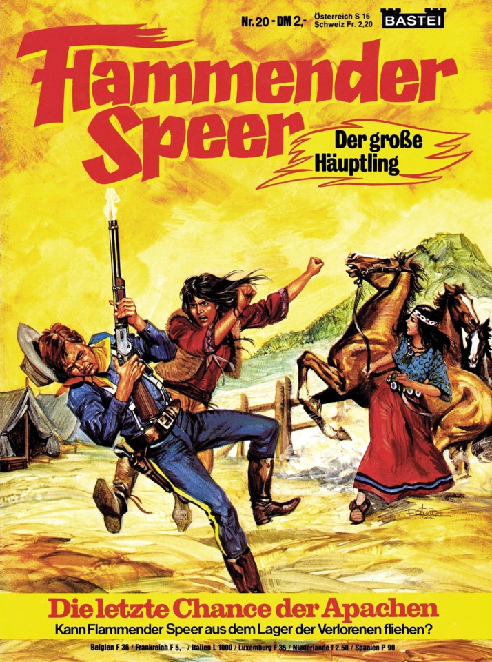 Flammender Speer #20 - Die letzte Chance der Apachen (Issue)