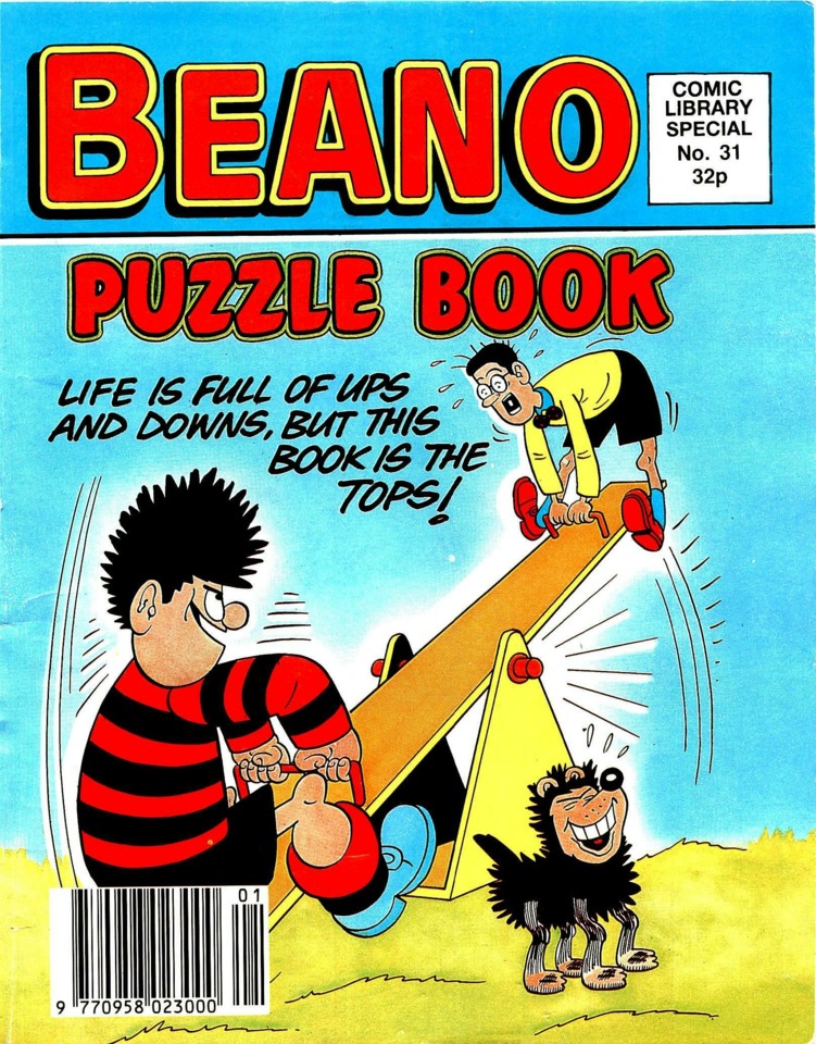 Beano Comic Library Special Puzzle Book #31 (Issue)