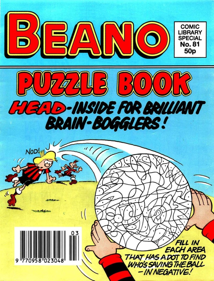 Beano Comic Library Special Puzzle Book #81 (Issue)