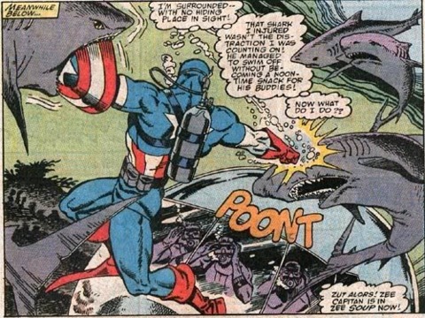 Captain America vs Elite Predator - Battles - Comic Vine