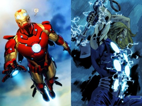 Iron Man & Thor vs Apocalypse & Magneto - Battles - Comic Vine
