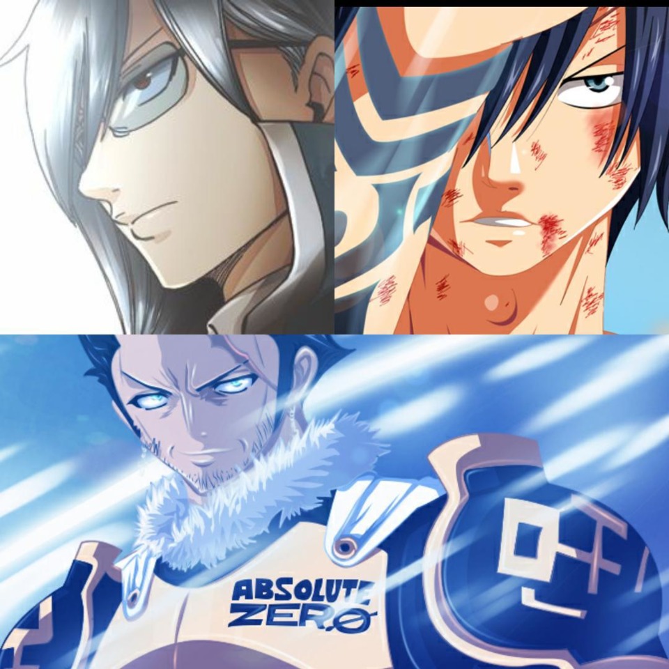 Gray Fullbuster & Invel Yura & Silver Fullbuster (Fairy Tail) vs ...