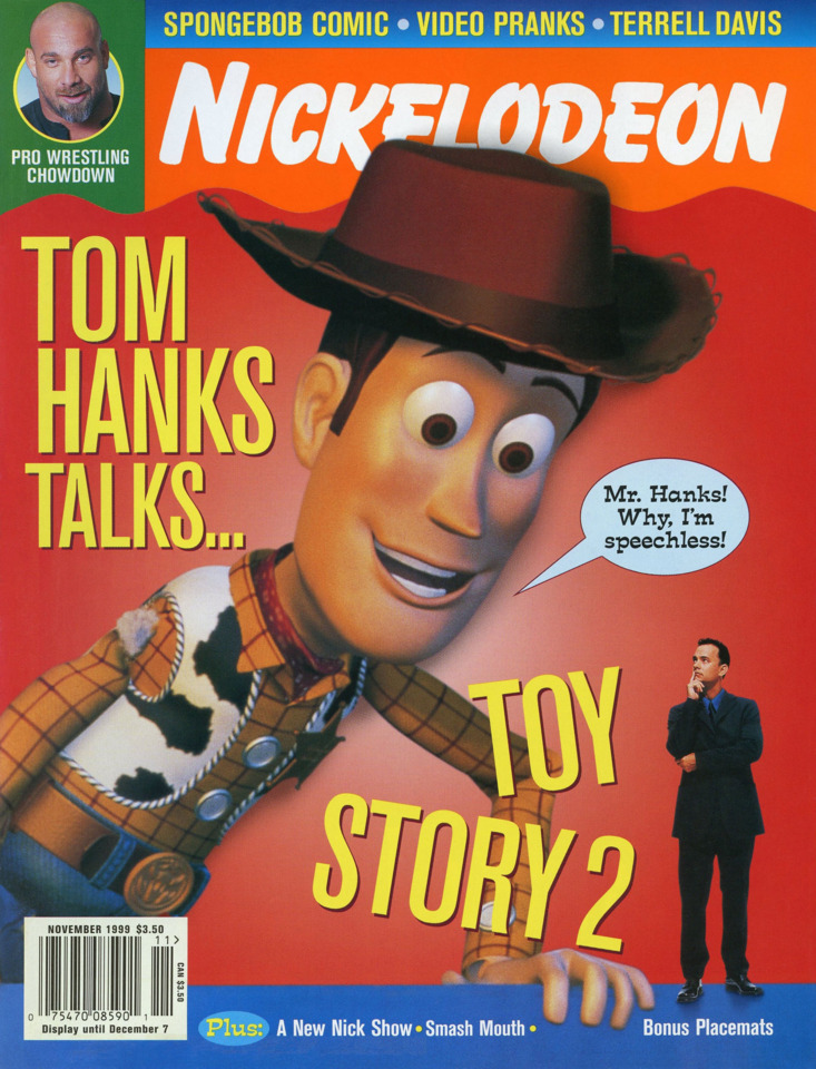 Nickelodeon Magazine #199911 - Tom Hanks Talks Toy Story 2 (Issue)