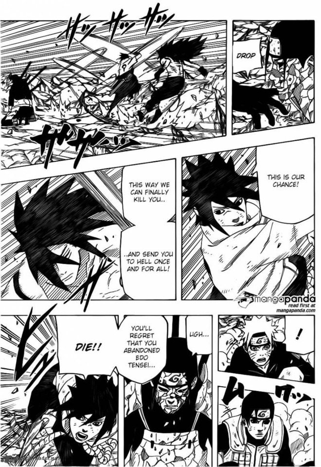 KCM Naruto & EMS Sasuke vs Onoki & Gaara - Battles - Comic Vine