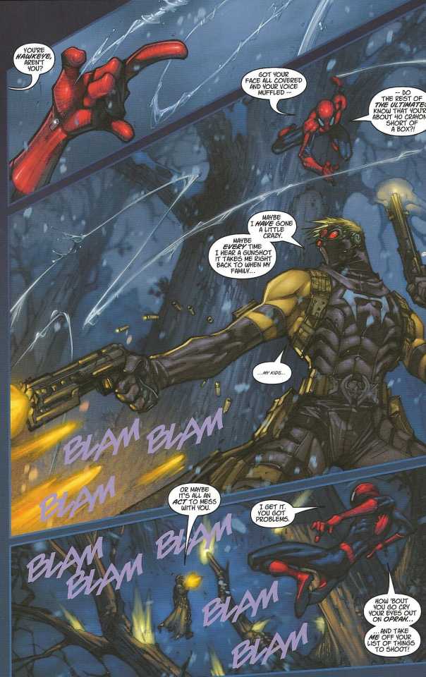 Nightwing vs Ultimate Hawkeye - Battles - Comic Vine