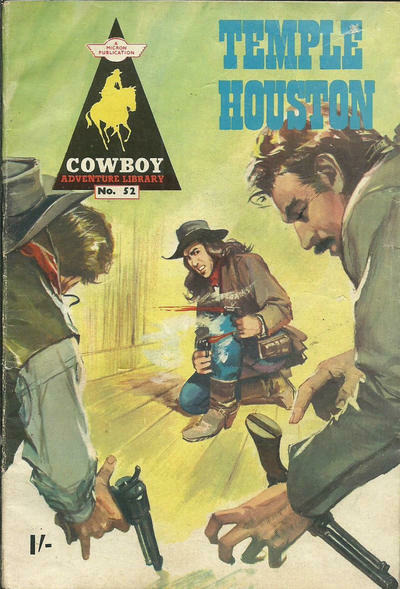 Cowboy Adventure Library #52 - Temple Houston (Issue)