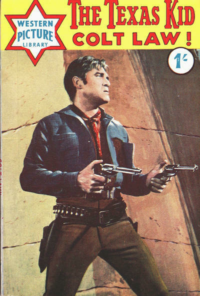 Western Picture Library #35 - The Texas Kid Colt Law! (Issue)