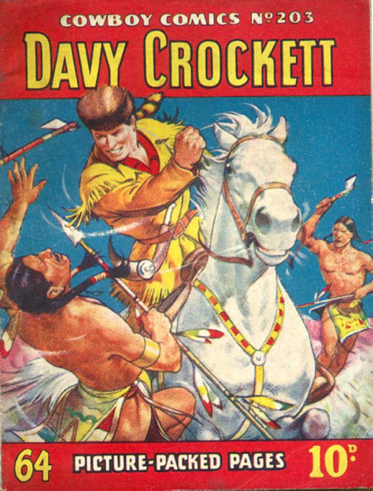 Cowboy Picture Library #203 - Davy Crockett (Issue)