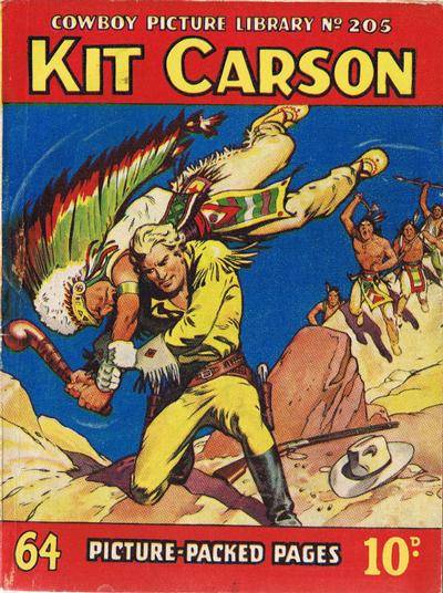 Cowboy Picture Library #205 - Kit Carson (Issue)
