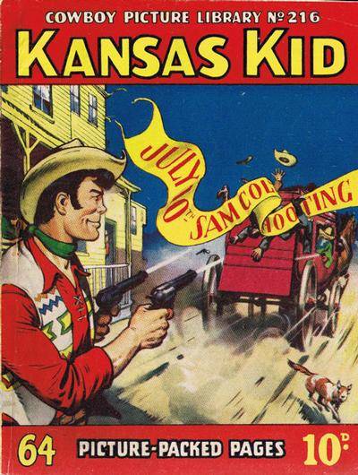 Cowboy Picture Library #216 - Kansas Kid (Issue)