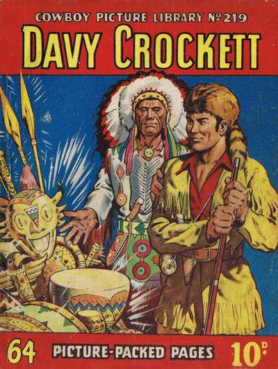 Cowboy Picture Library #219 - Davy Crockett (Issue)