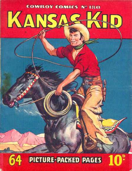 Cowboy Picture Library #180 - Kansas Kid (Issue)