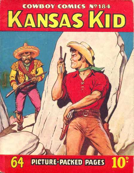 Cowboy Picture Library #184 - Kansas Kid (Issue)