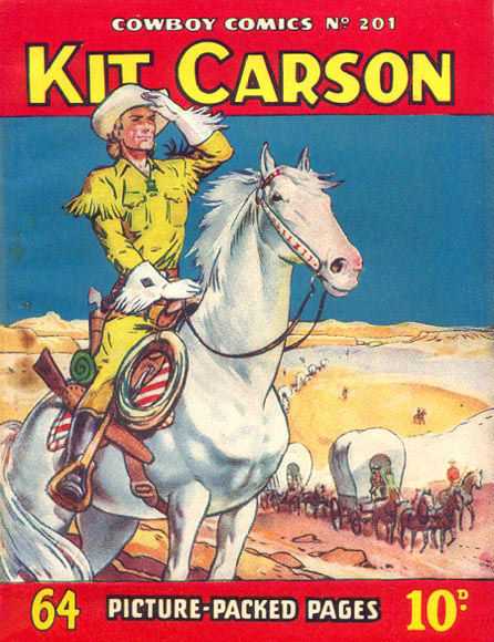 Cowboy Picture Library #201 - Kit Carson (Issue) - User Reviews